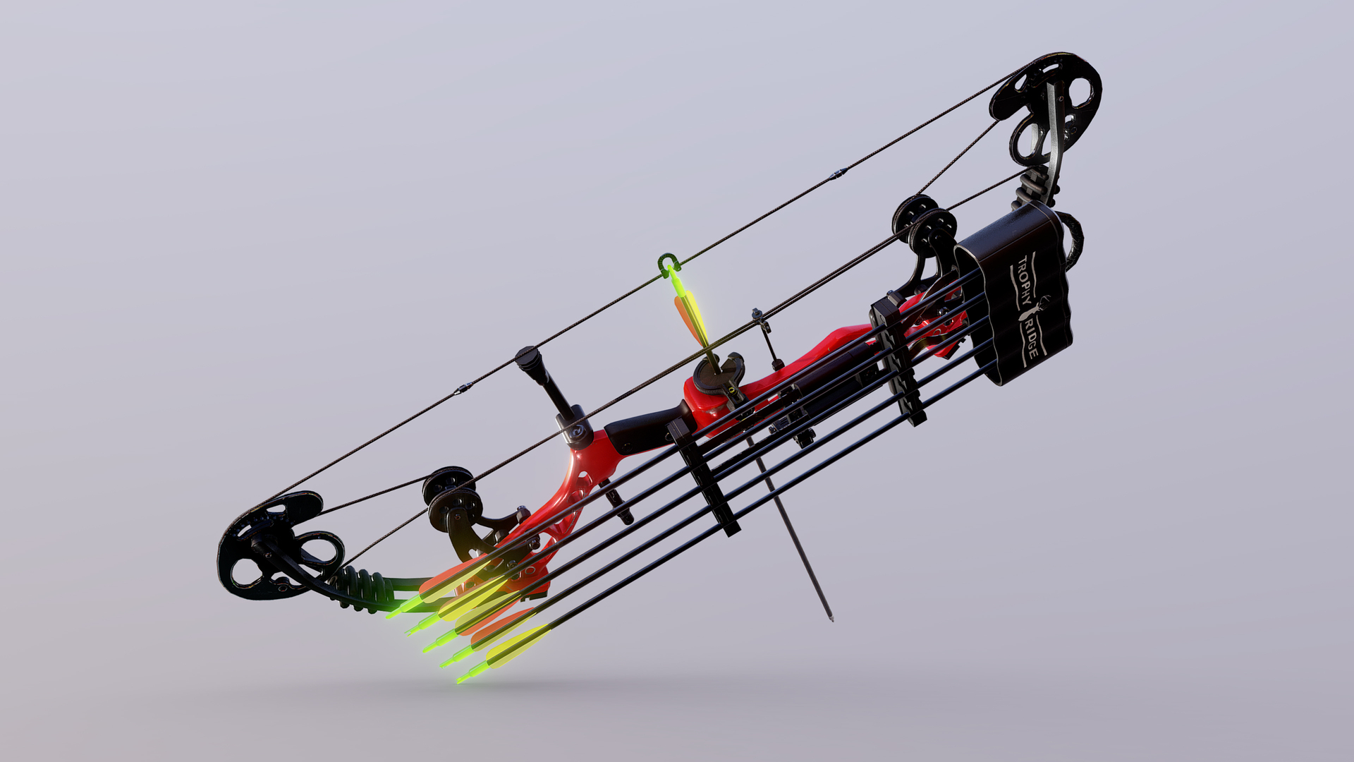 3d Model Compound Bow Turbosquid 1675307 