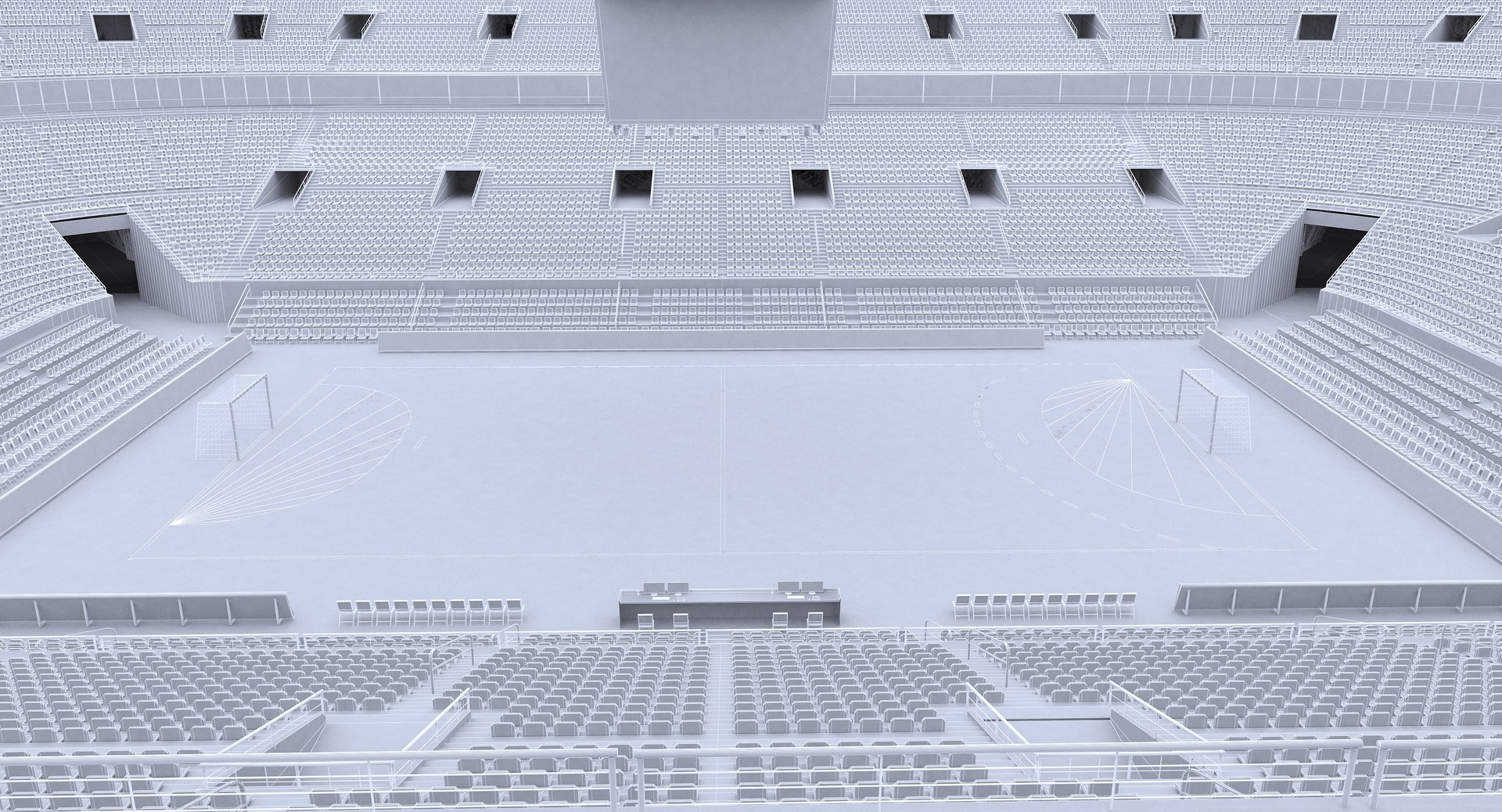 3D Handball Stadium Ball Model - TurboSquid 1306040