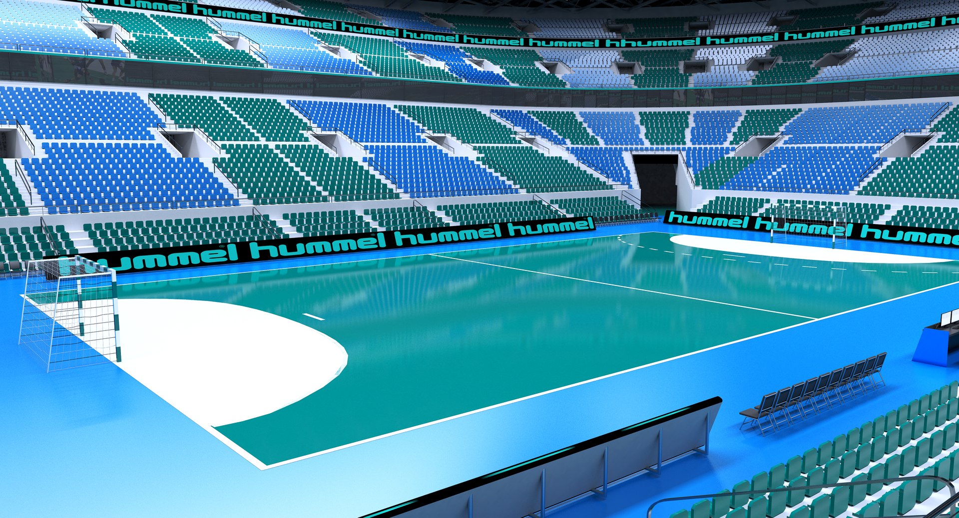 3D Handball Stadium Ball Model - TurboSquid 1306040