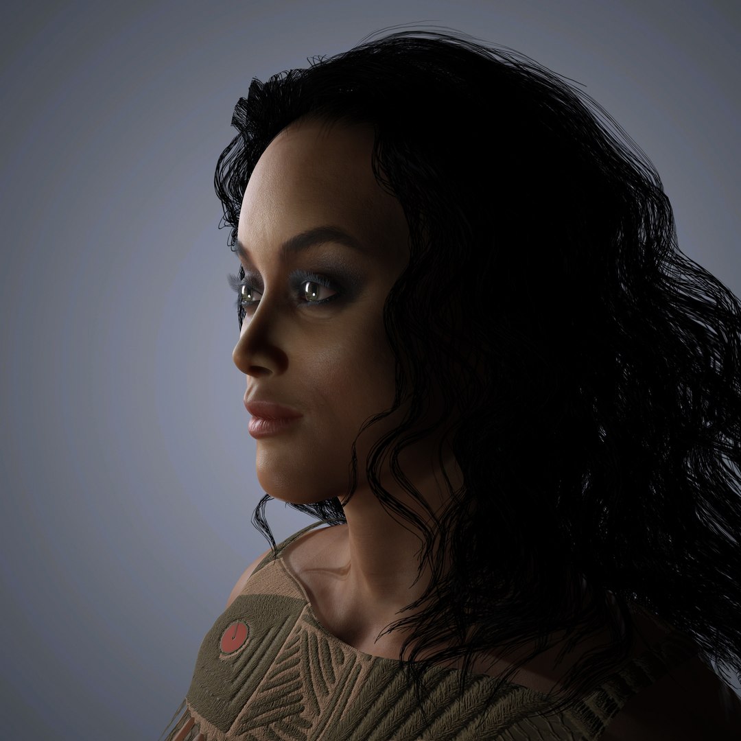 3D Tyra Banks Character 3D Model Model - TurboSquid 2315266