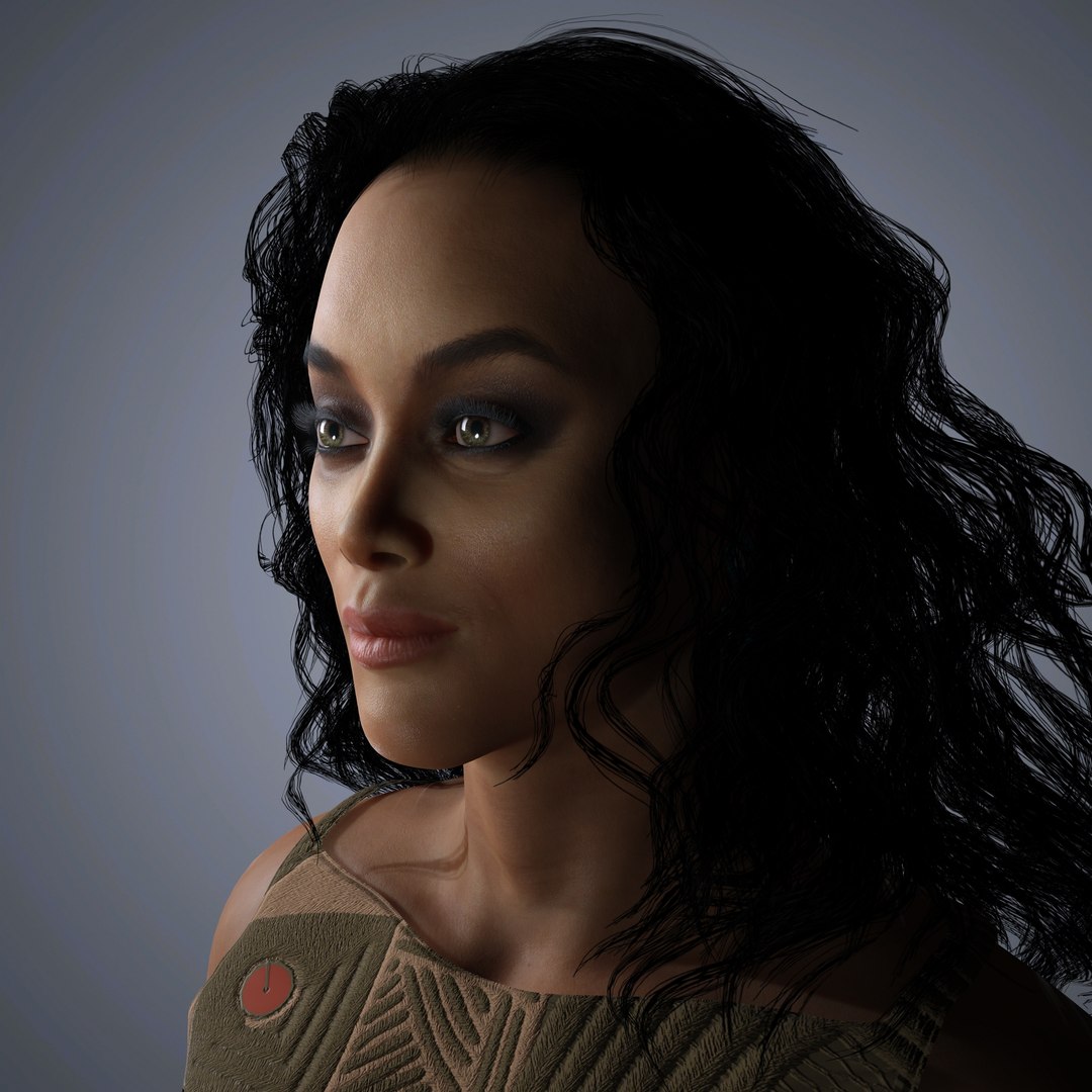 3D Tyra Banks Character 3D Model Model - TurboSquid 2315266