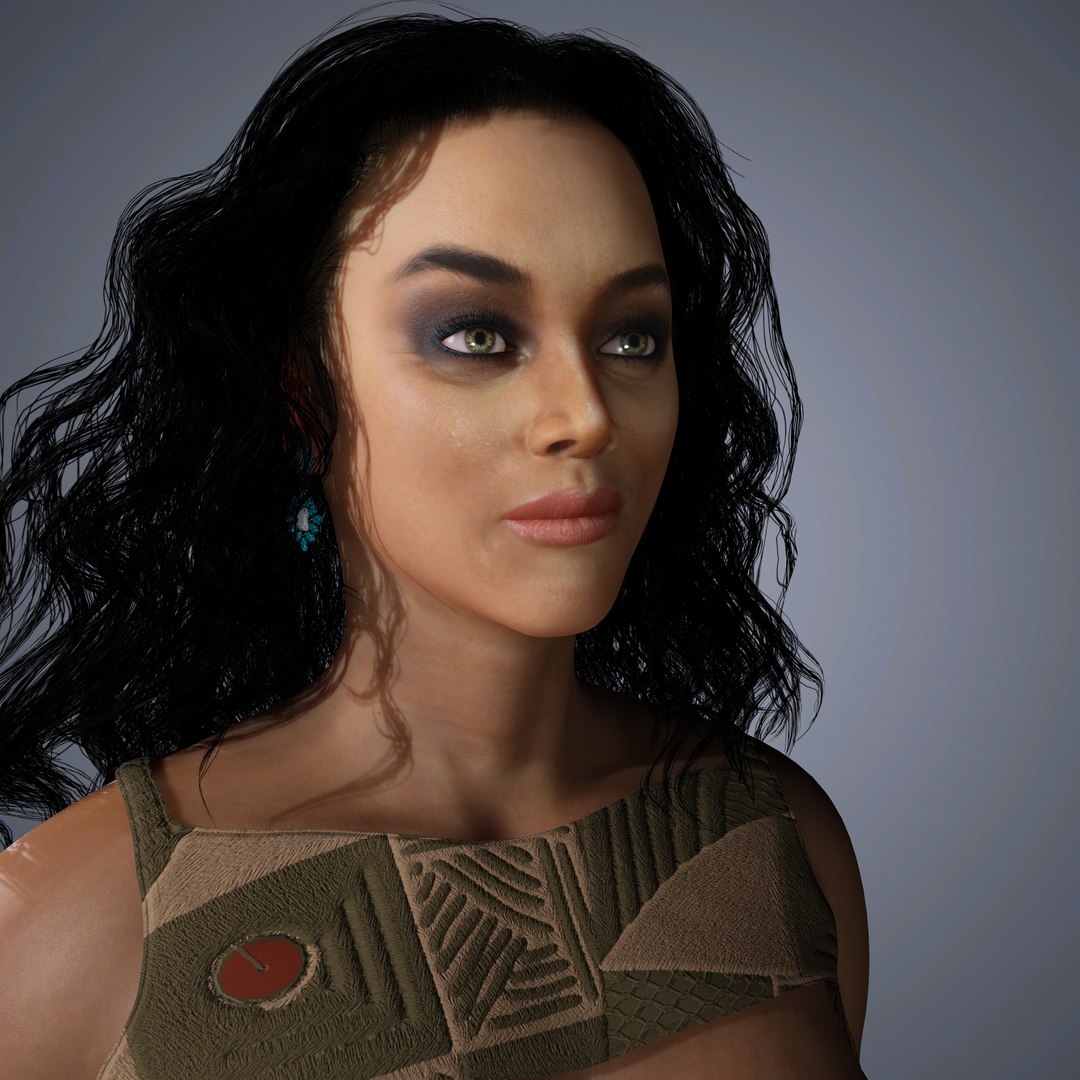 3D Tyra Banks Character 3D Model Model - TurboSquid 2315266