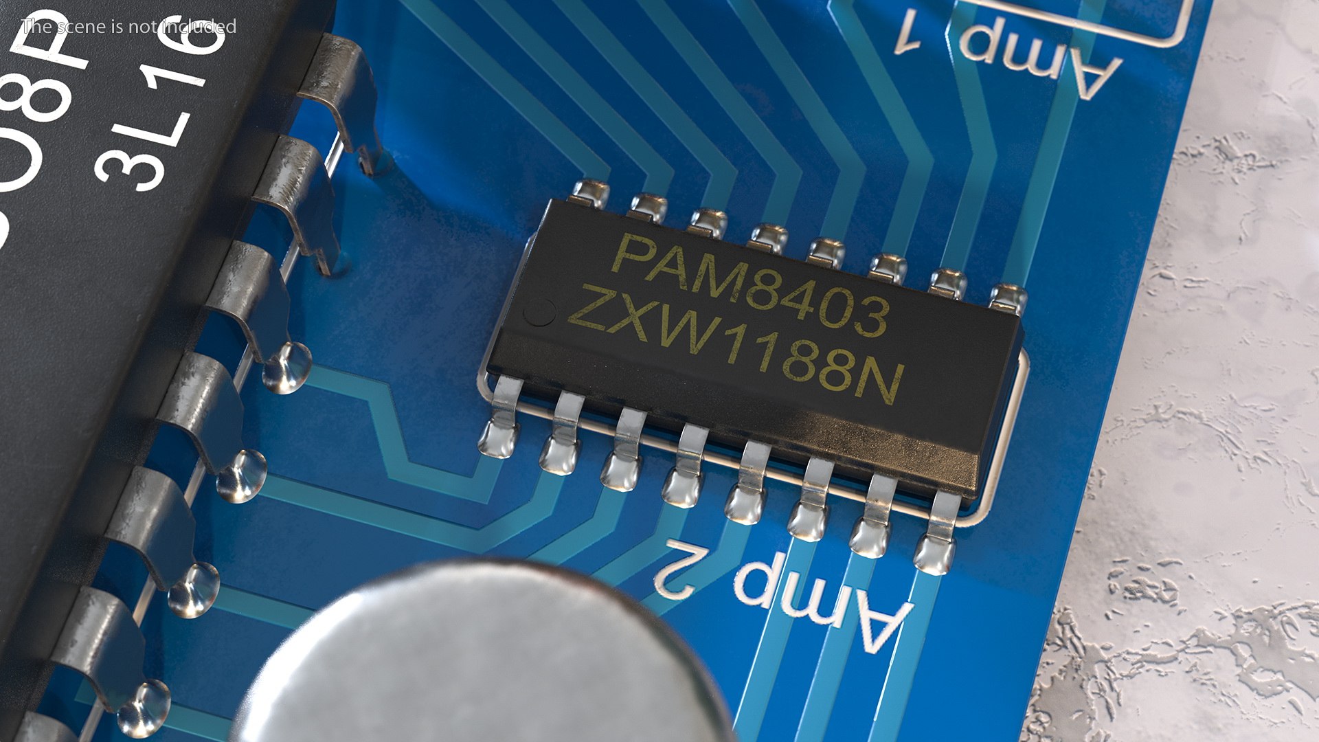 3D Pam8403 16 Stereo Digital Model - TurboSquid 1665565