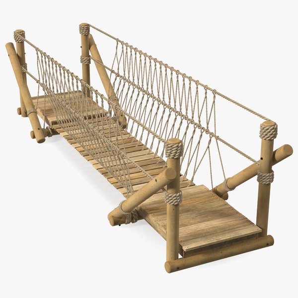 Plank Bridge 3D Models for Download | TurboSquid