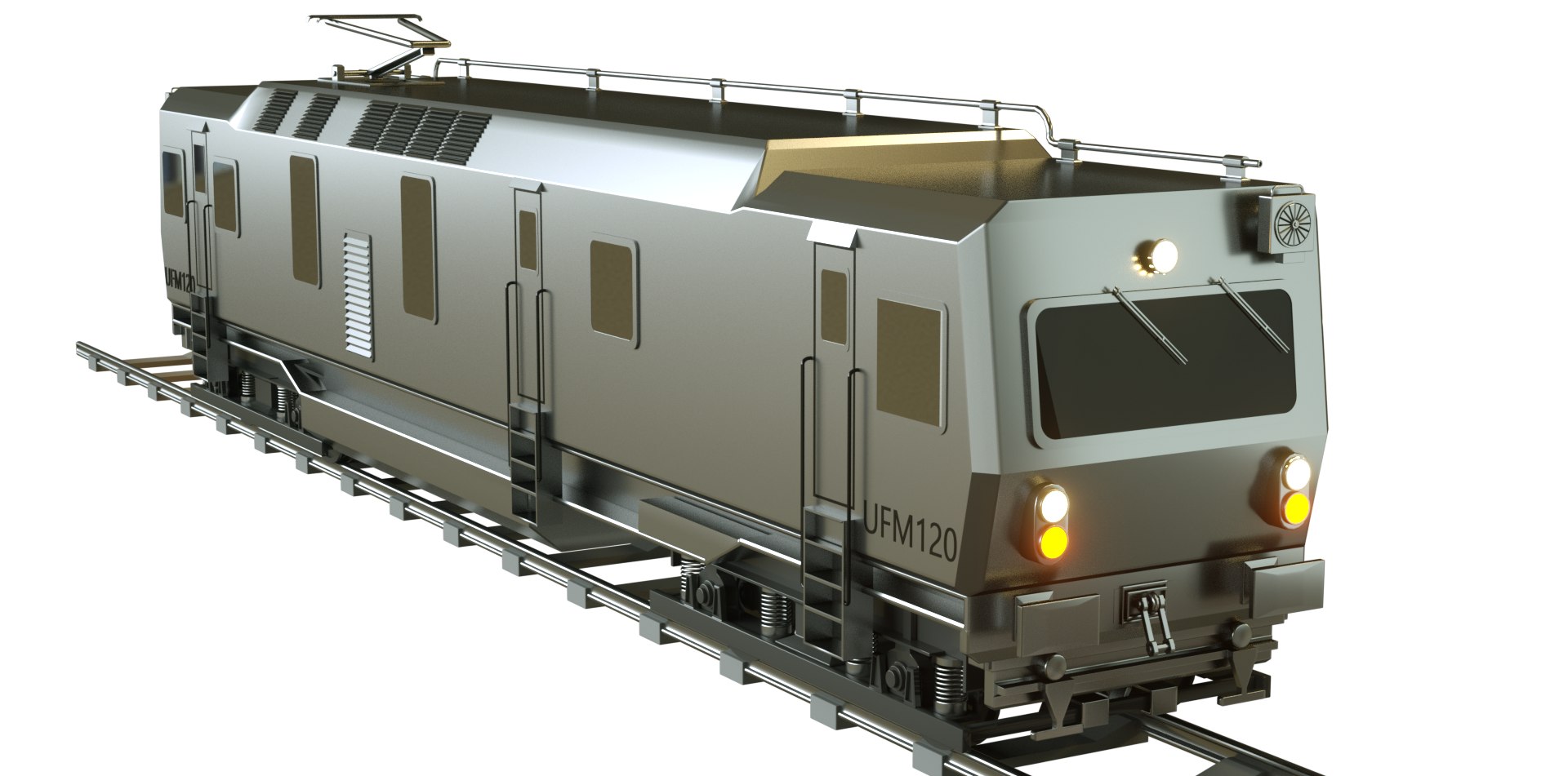 3D Ufm 120 Train Model - TurboSquid 1381584
