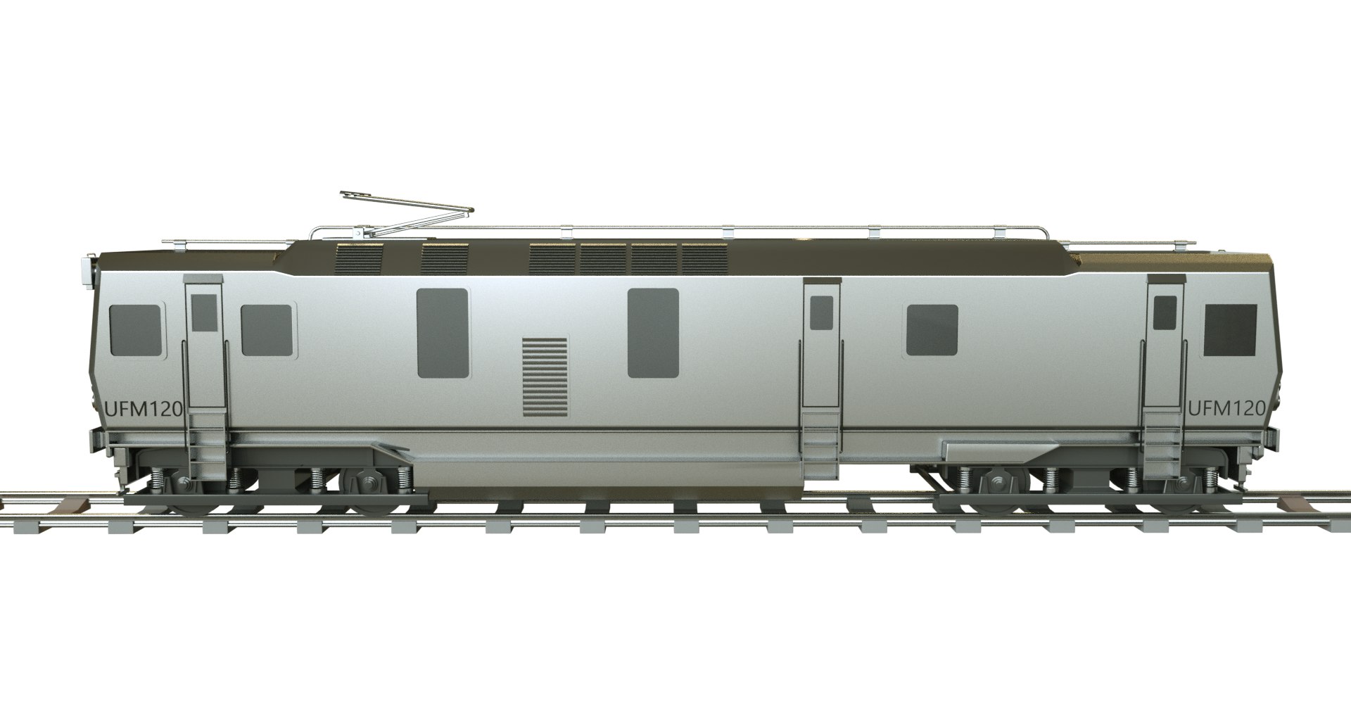 3D Ufm 120 Train Model - TurboSquid 1381584