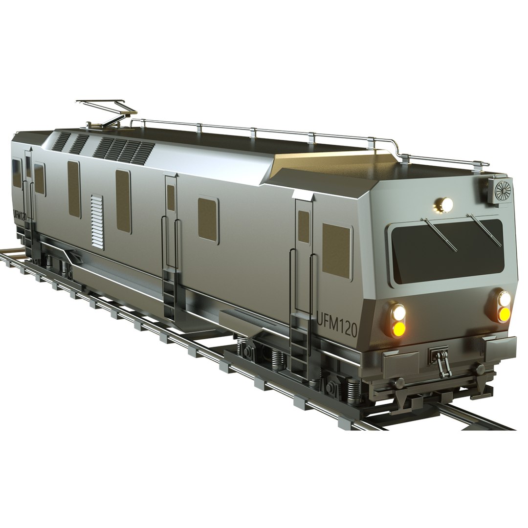 3D Ufm 120 Train Model - TurboSquid 1381584