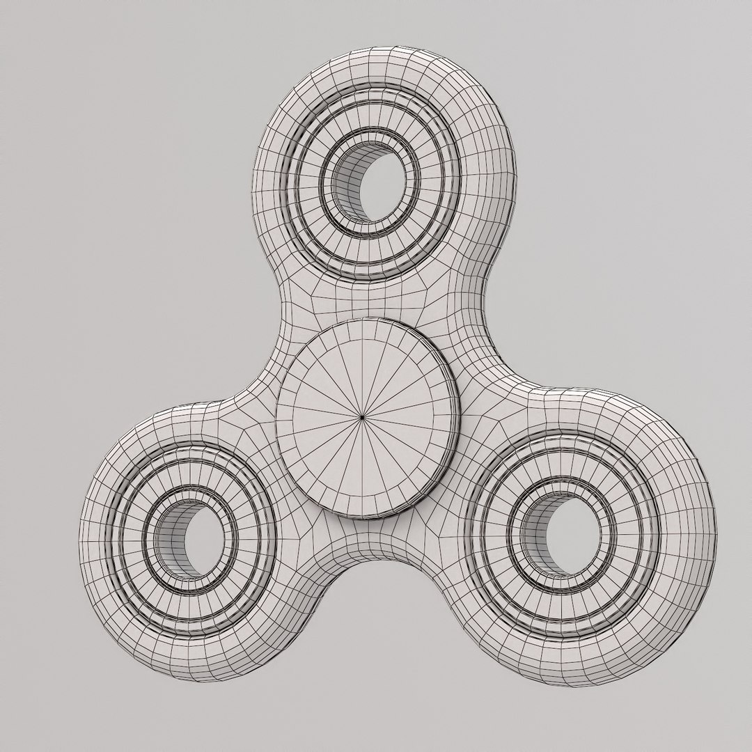3D Fidget Spinner Model - TurboSquid 1193485