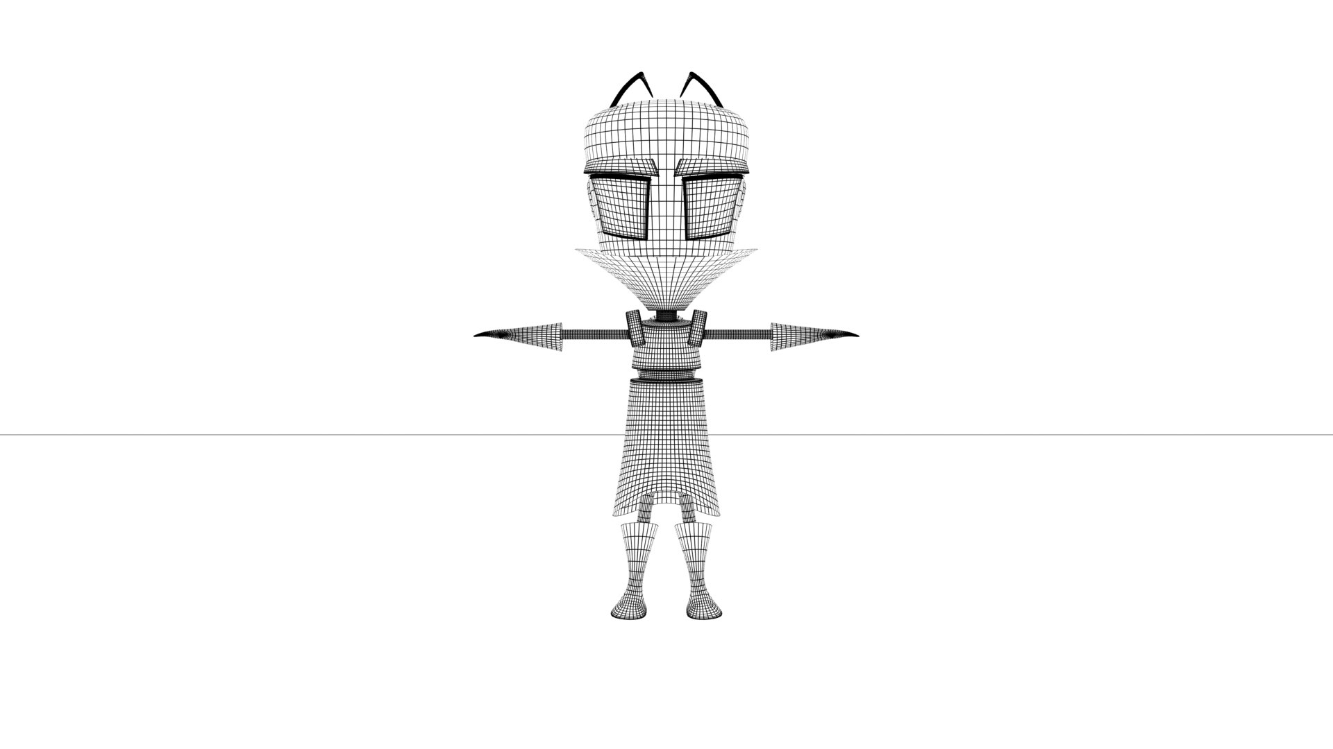 2d Character Invader Zim Model - TurboSquid 1650771