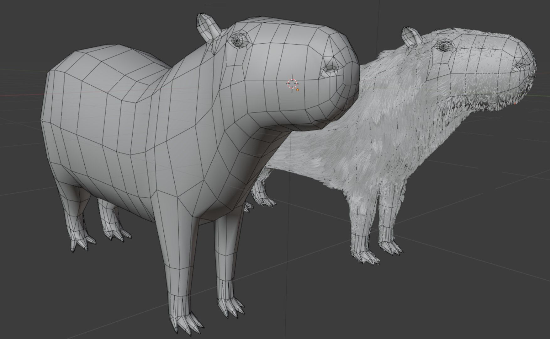 Capybara 3D model - TurboSquid 2152907