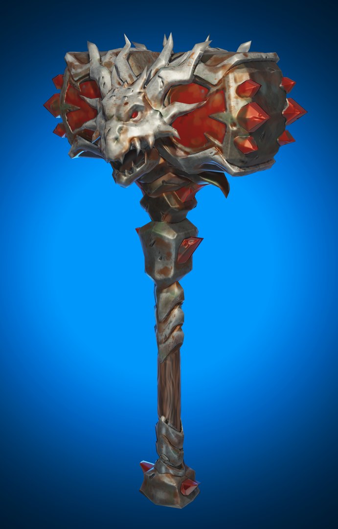 3D Stylized Axe Weapon Low Poly Game Ready - TurboSquid 2015787