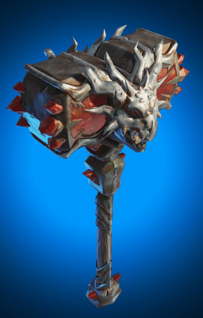 3D Stylized Axe Weapon Low Poly Game Ready - TurboSquid 2015787
