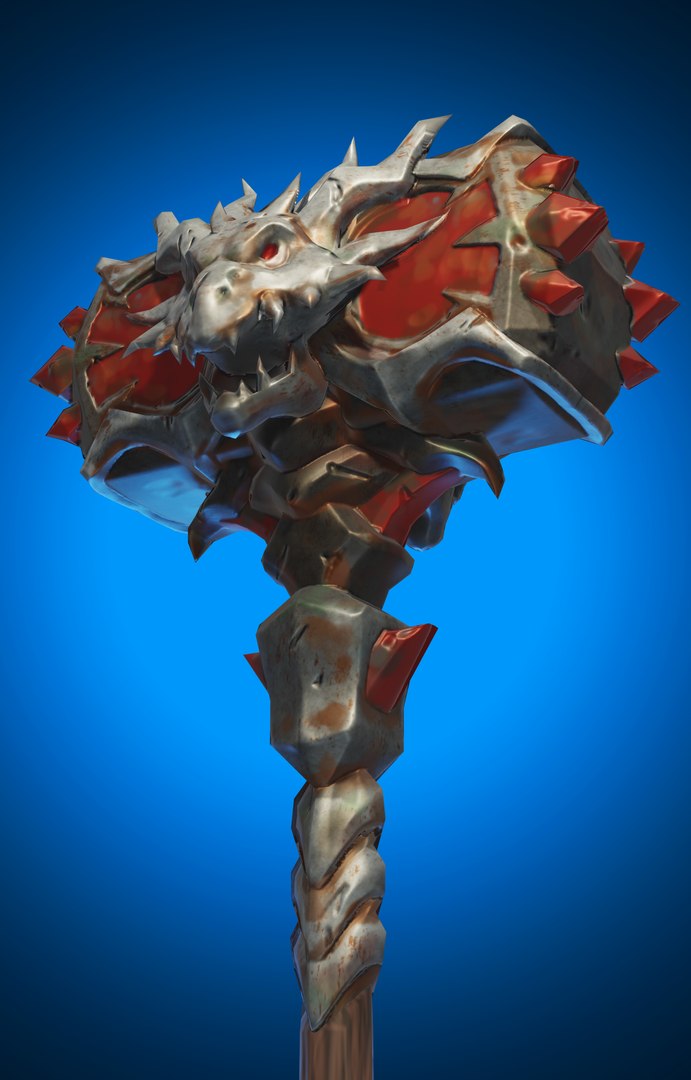 3D Stylized Axe Weapon Low Poly Game Ready - TurboSquid 2015787