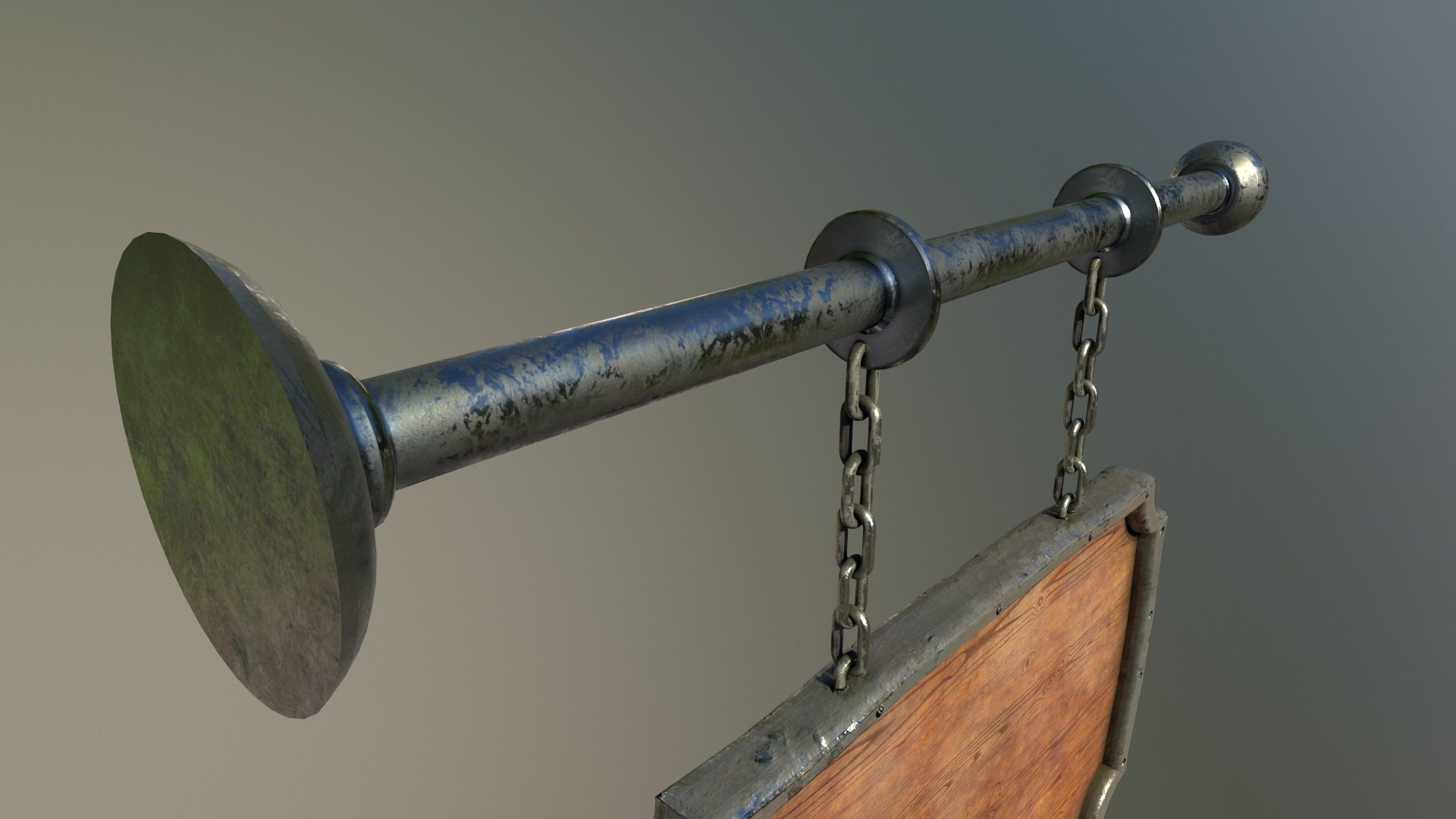 Medieval Sign Board 3D - TurboSquid 2097090