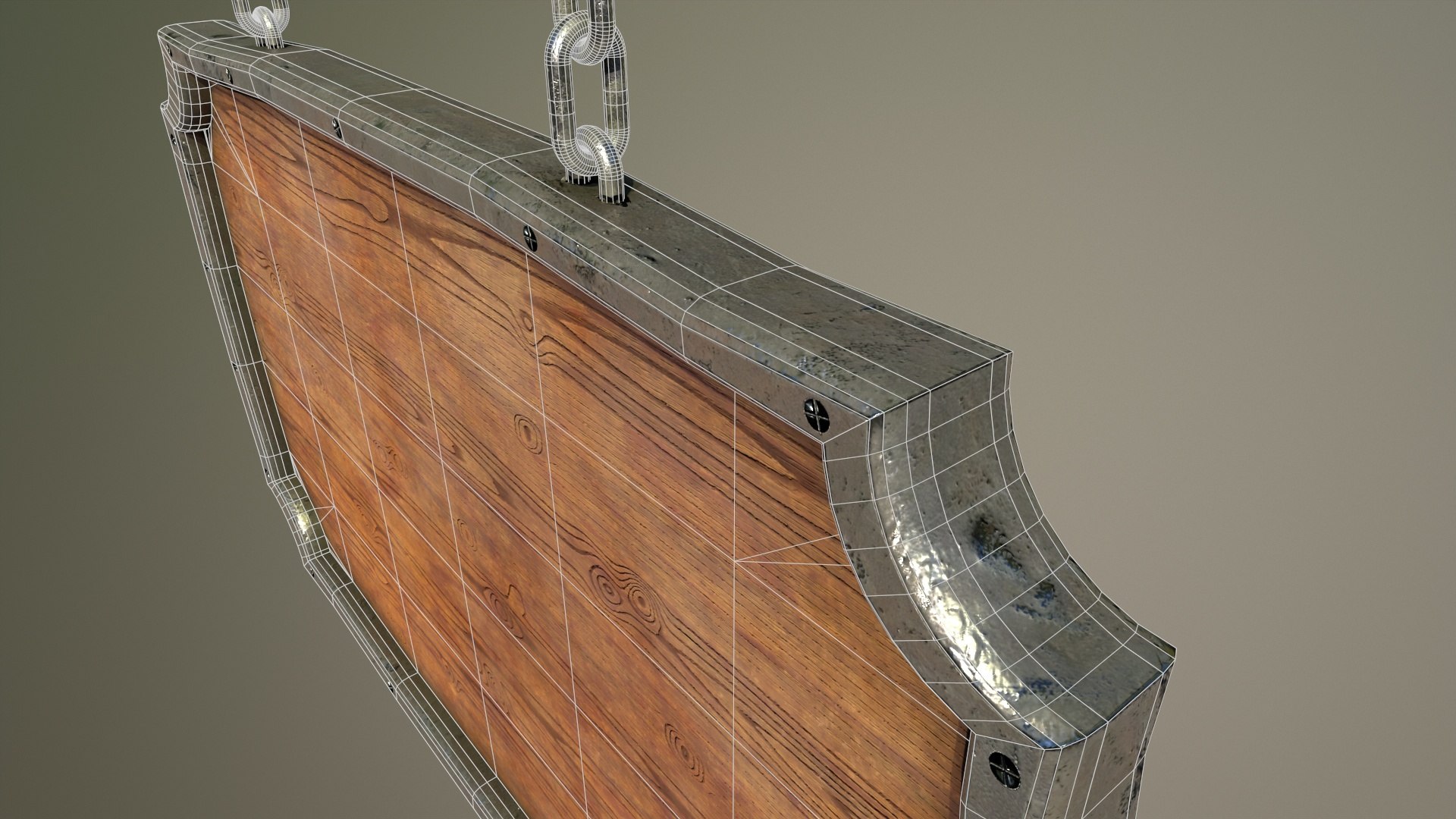 Medieval Sign Board 3D - TurboSquid 2097090