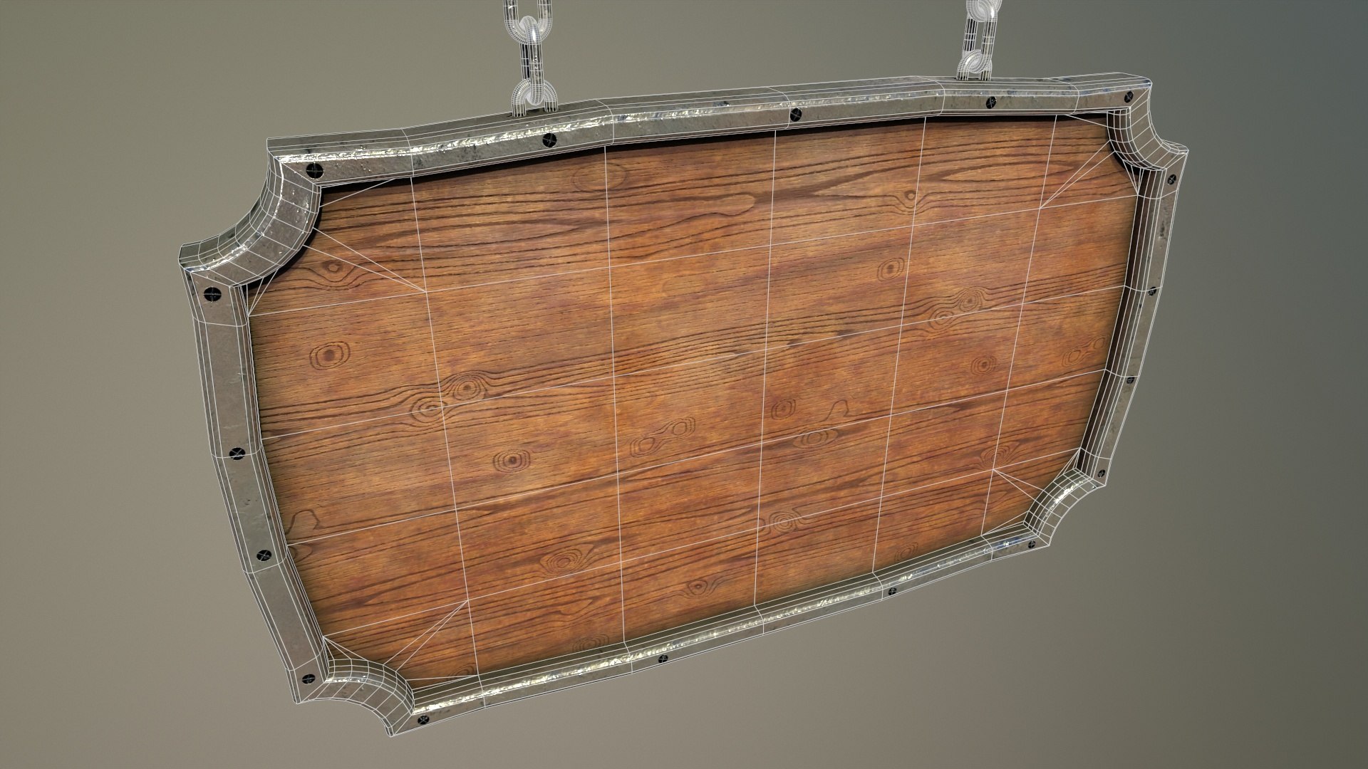 Medieval Sign Board 3D - TurboSquid 2097090