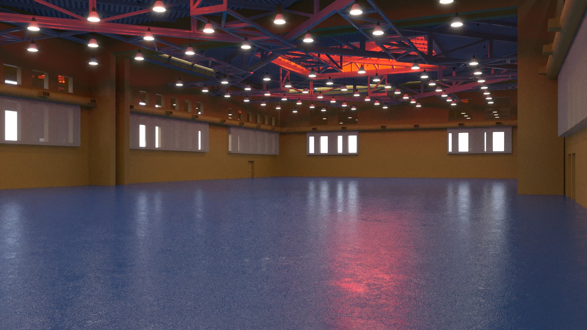 3D SPORTS HALL - TurboSquid 1854240