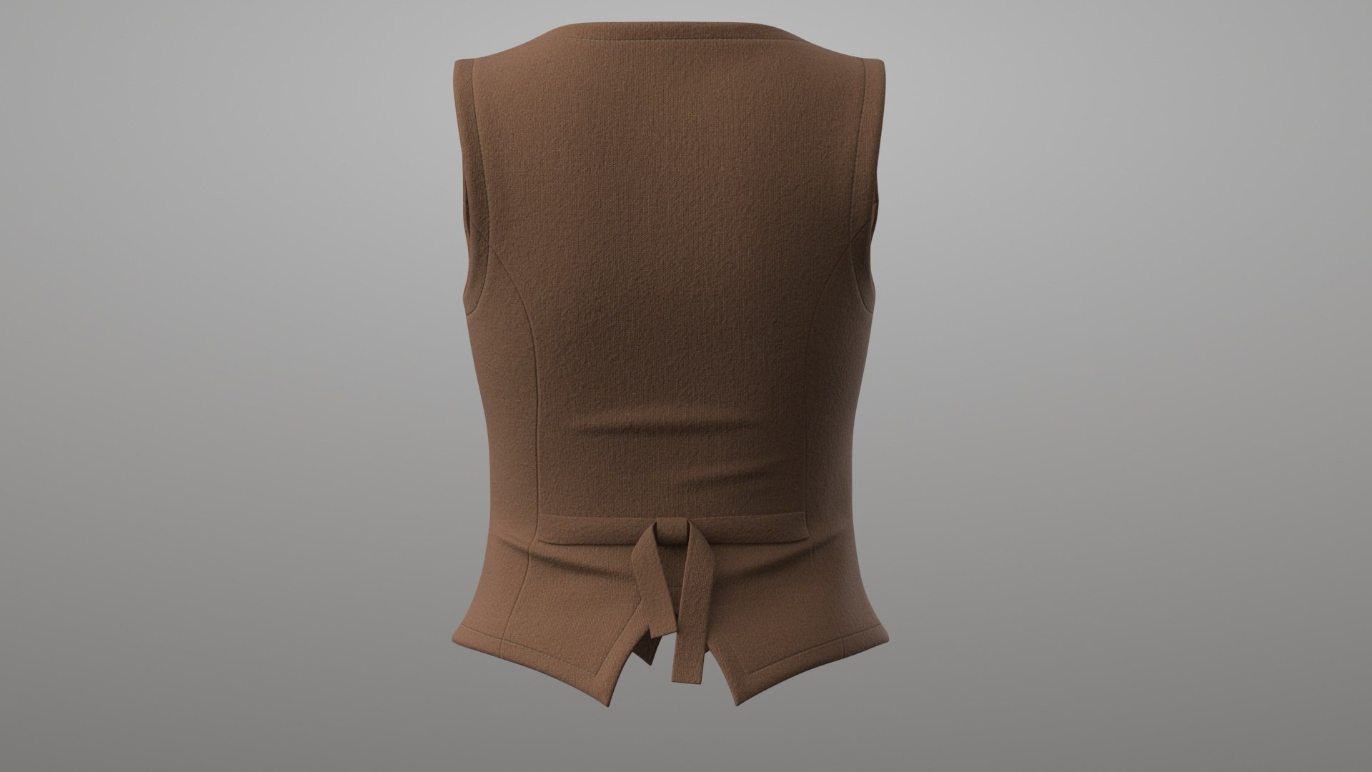 3D Vest Female PBR Model - TurboSquid 2205431