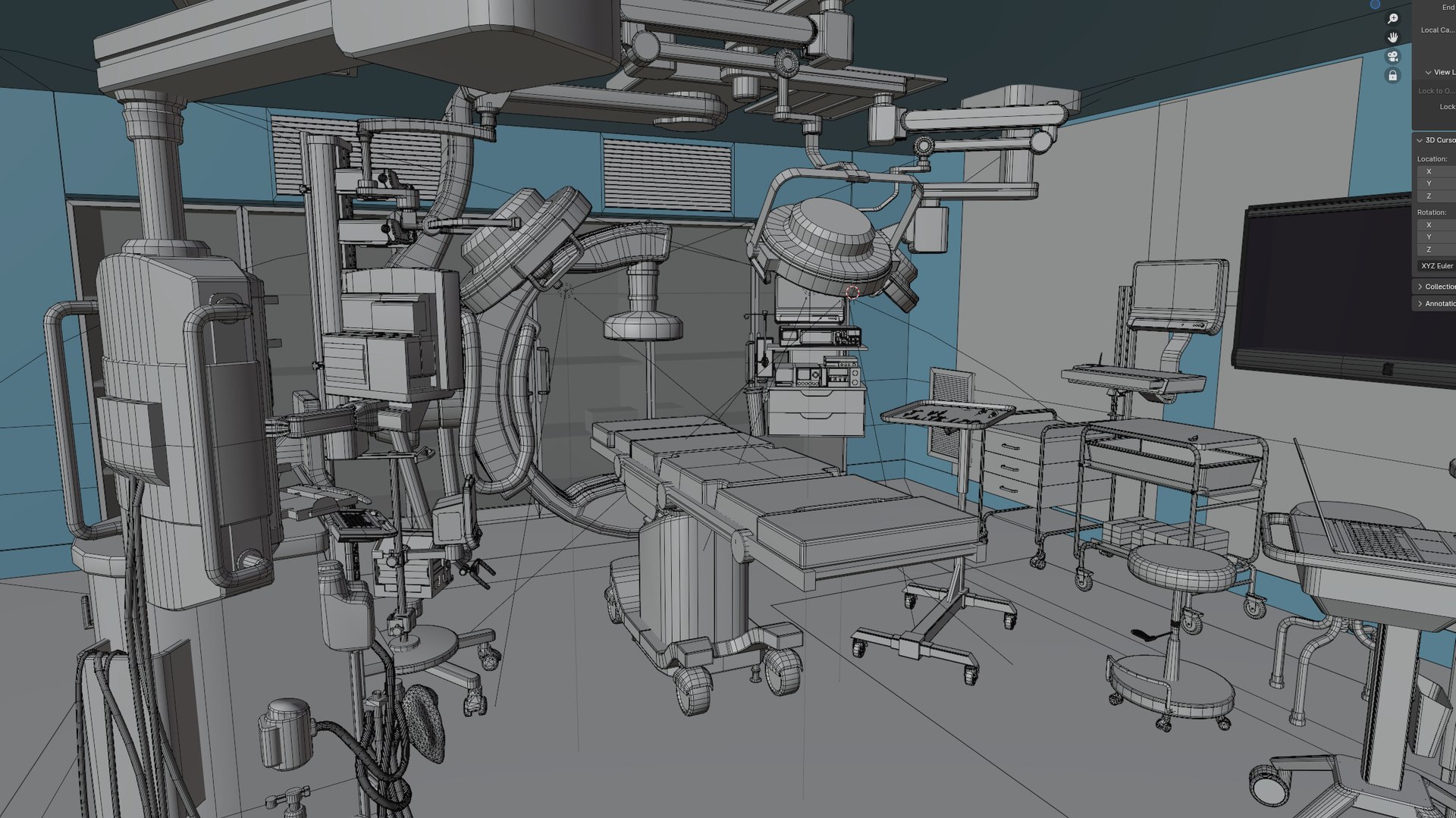 Surgery Room 3D - TurboSquid 2257794