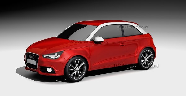 3d audi a1 model