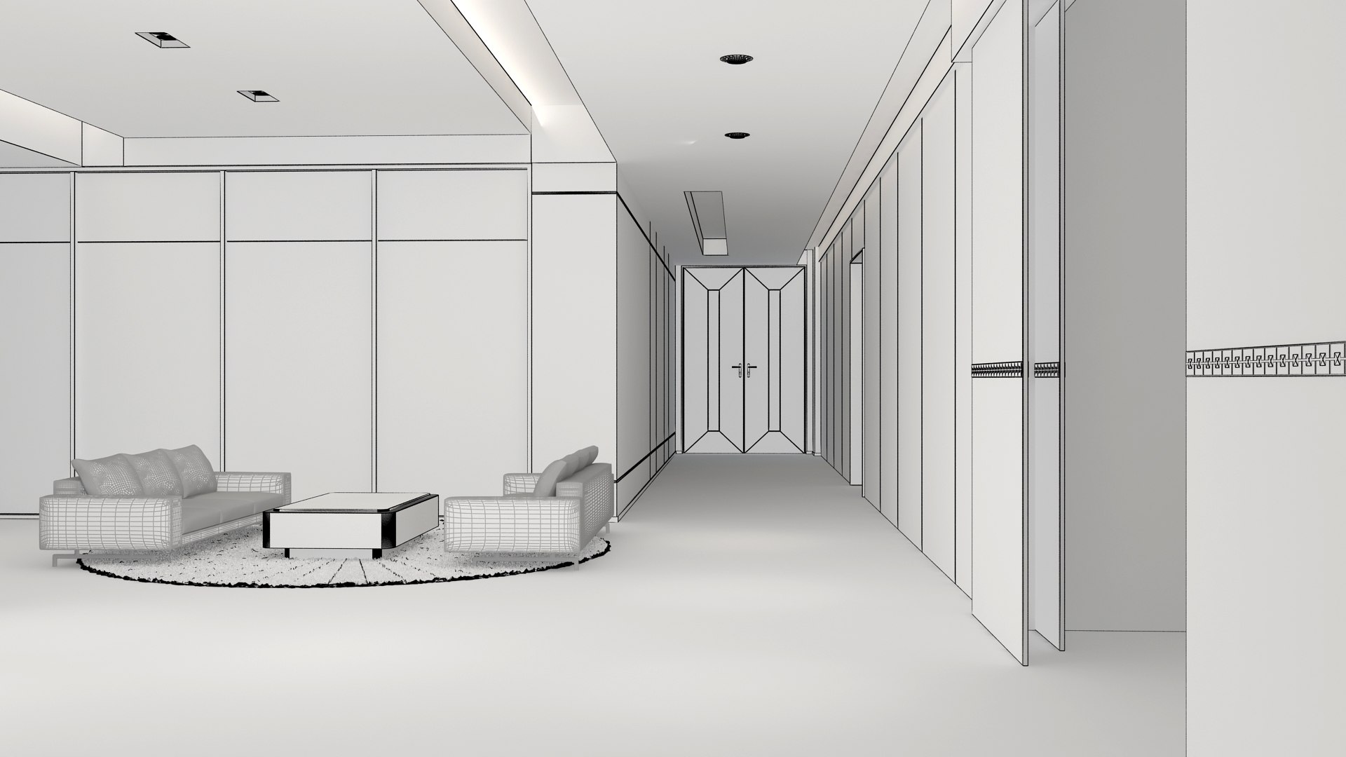 Lobby Reception 08 3D model - TurboSquid 2181576