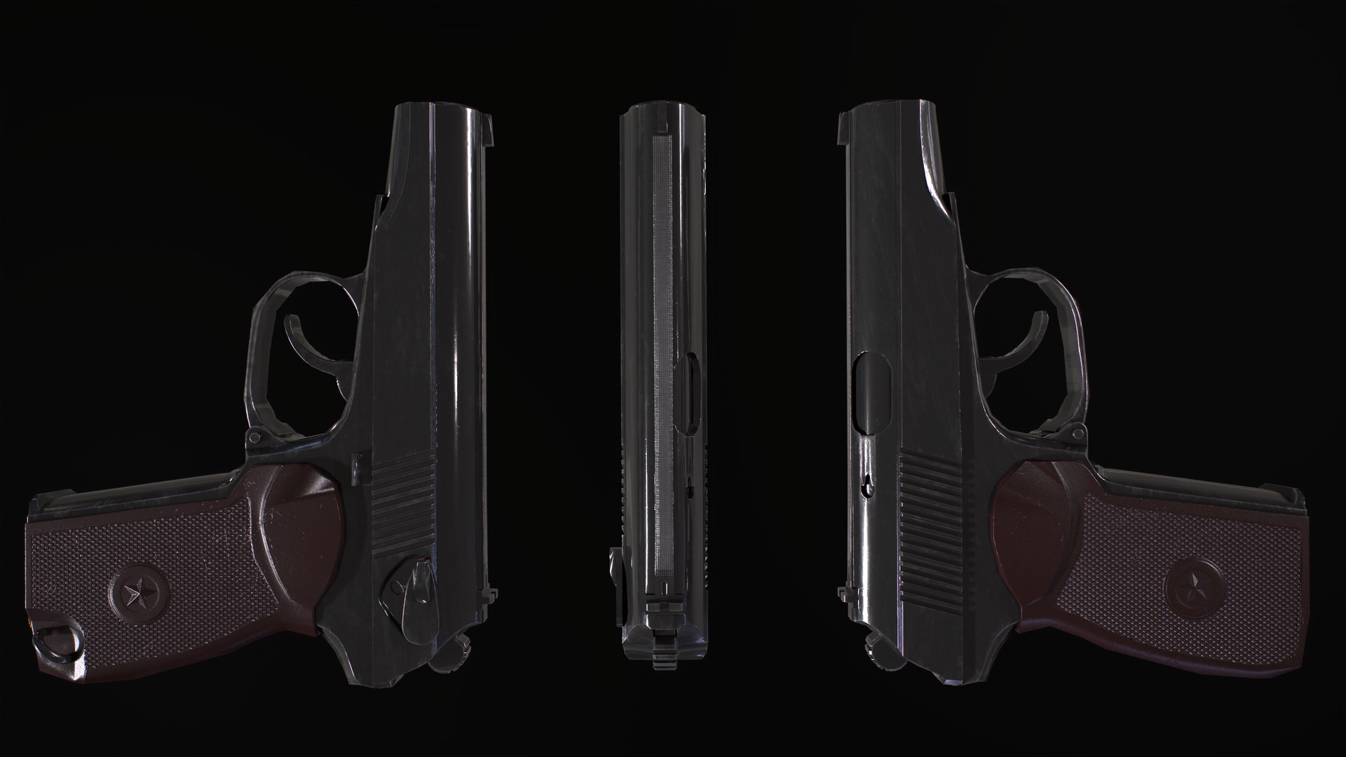 3D Pistol Of Makarov - TurboSquid 2132264