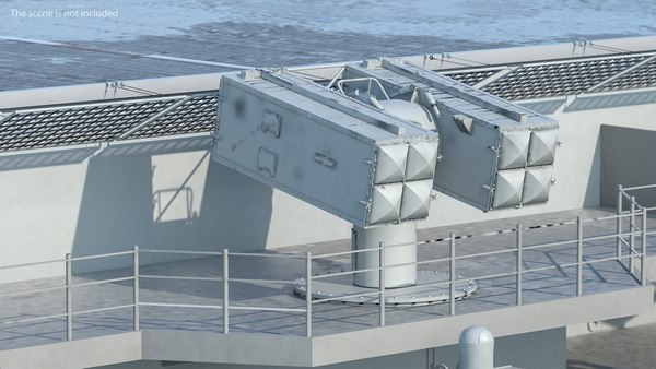 Modello 3D Sistema di lancio missilistico Mk 29 - TurboSquid 1550657