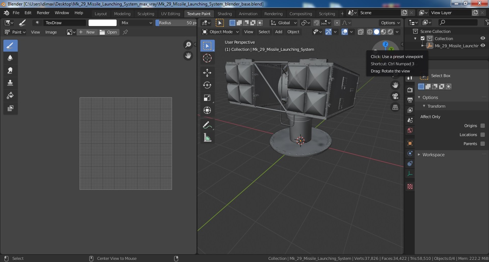 Mk 29 Missile Launching 3D Model - TurboSquid 1550657