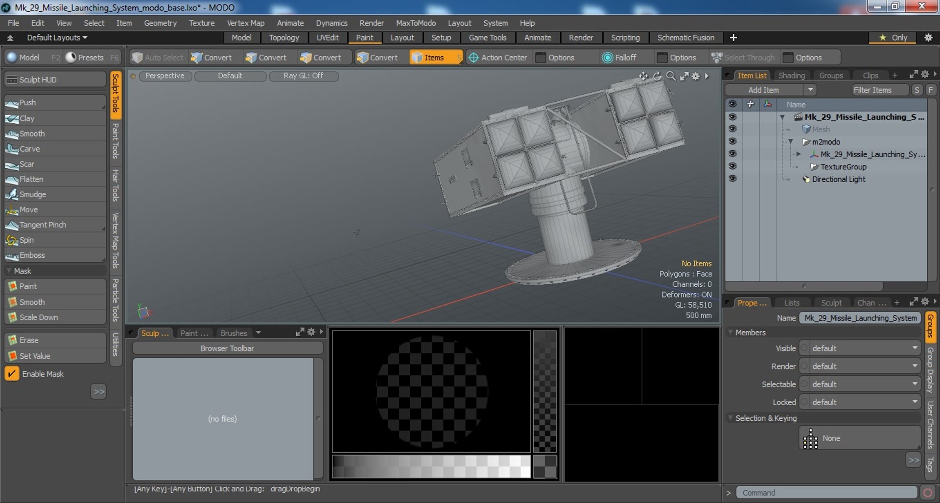 Mk 29 Missile Launching 3D Model - TurboSquid 1550657