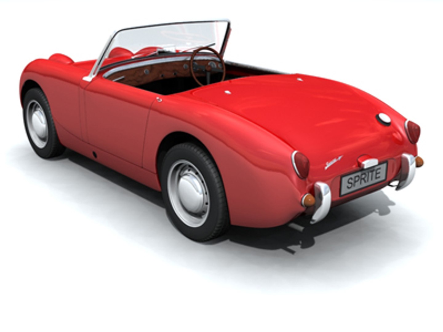 Austin Healey Sprite 3d Model