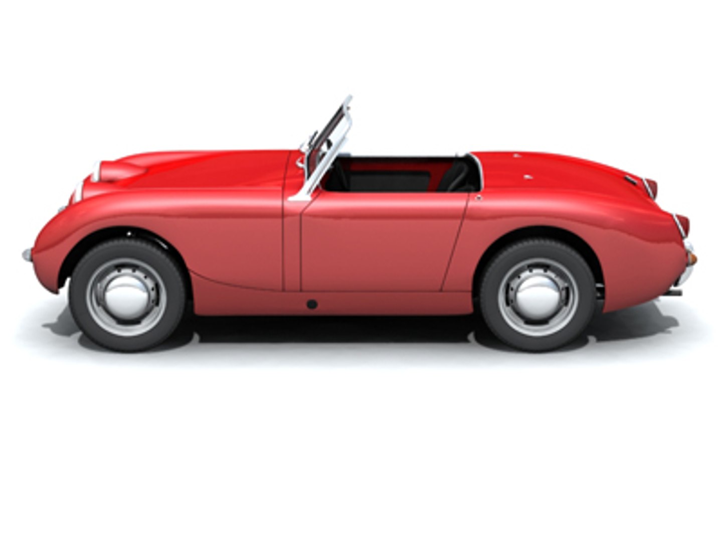 Austin Healey Sprite 3d Model