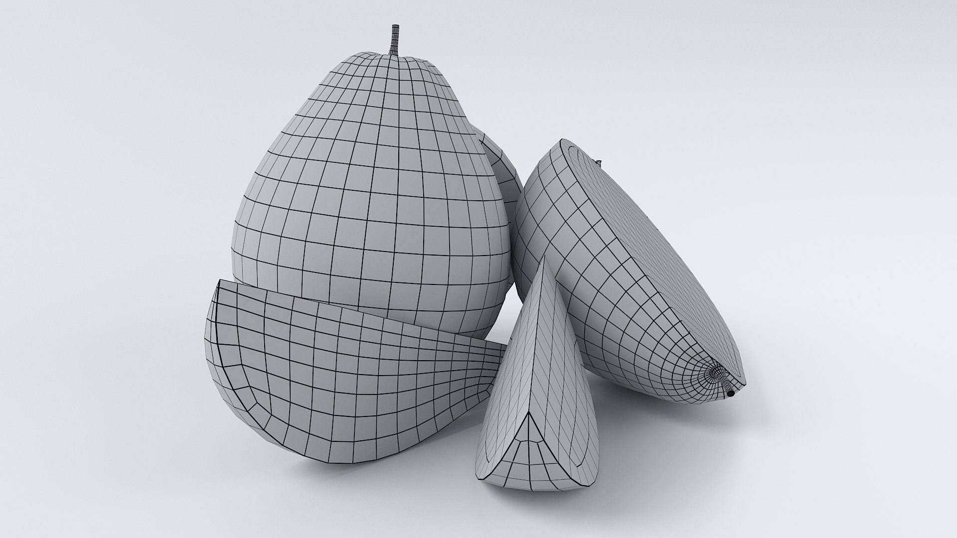 Cartoon Guava 3D Model - TurboSquid 2091927