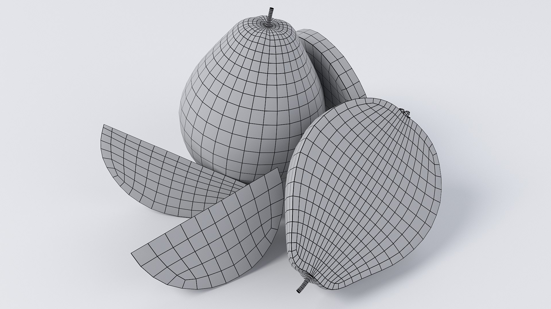 Cartoon Guava 3D Model - TurboSquid 2091927