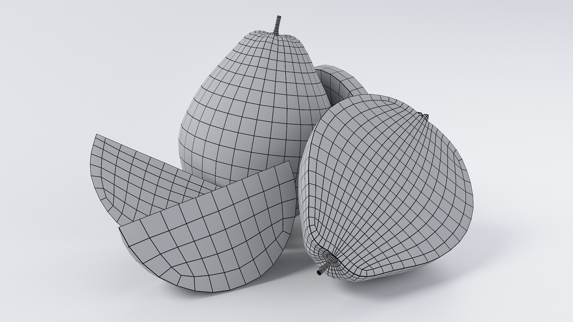 Cartoon Guava 3D Model - TurboSquid 2091927