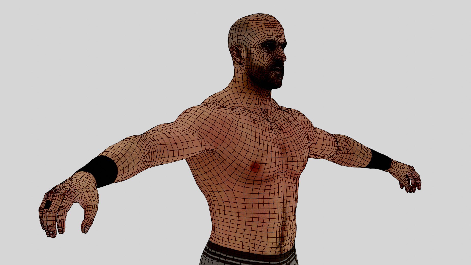 3D Cesaro WWE Champion - TurboSquid 2115617