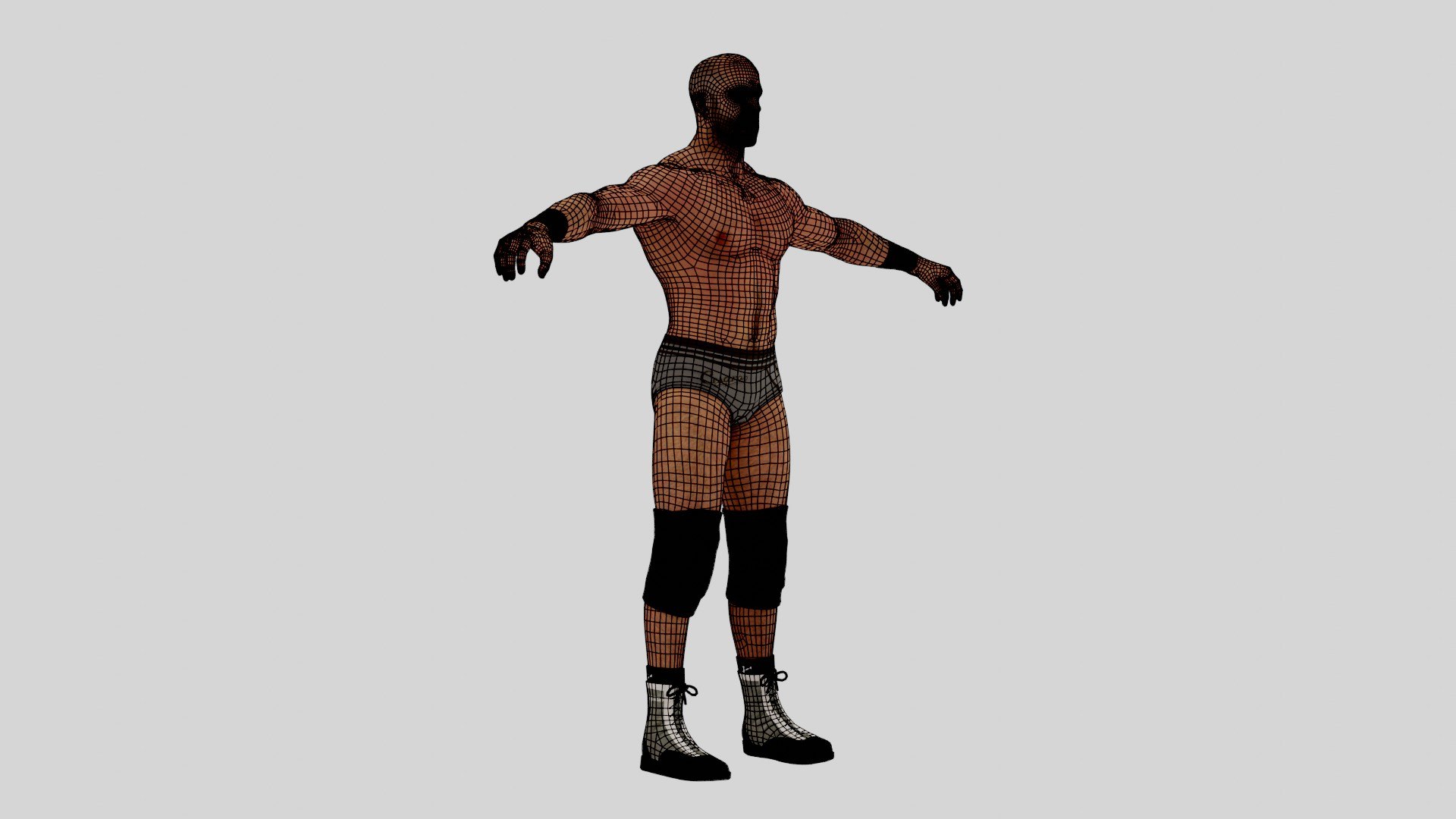 3D Cesaro WWE Champion - TurboSquid 2115617