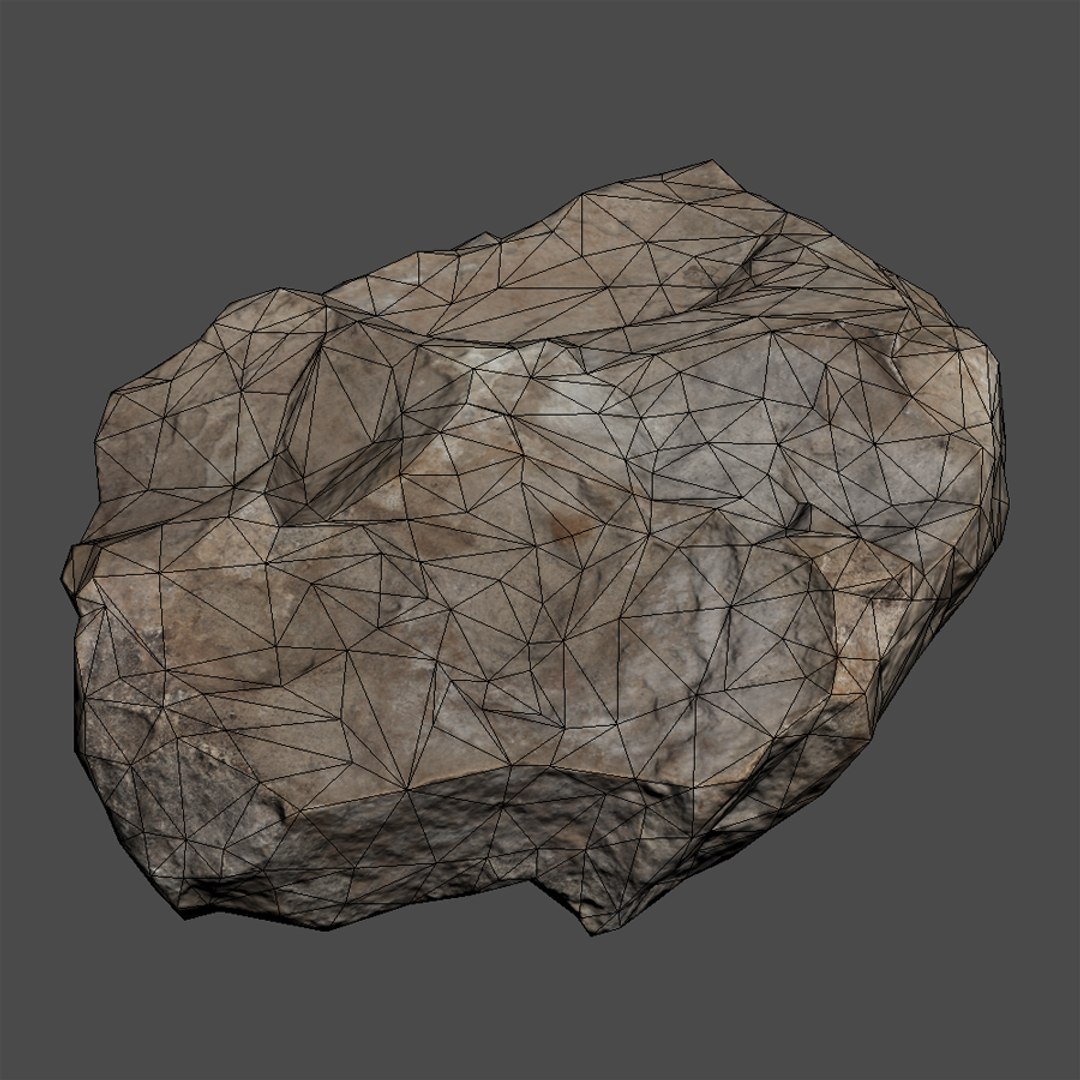 pack stone 3d max