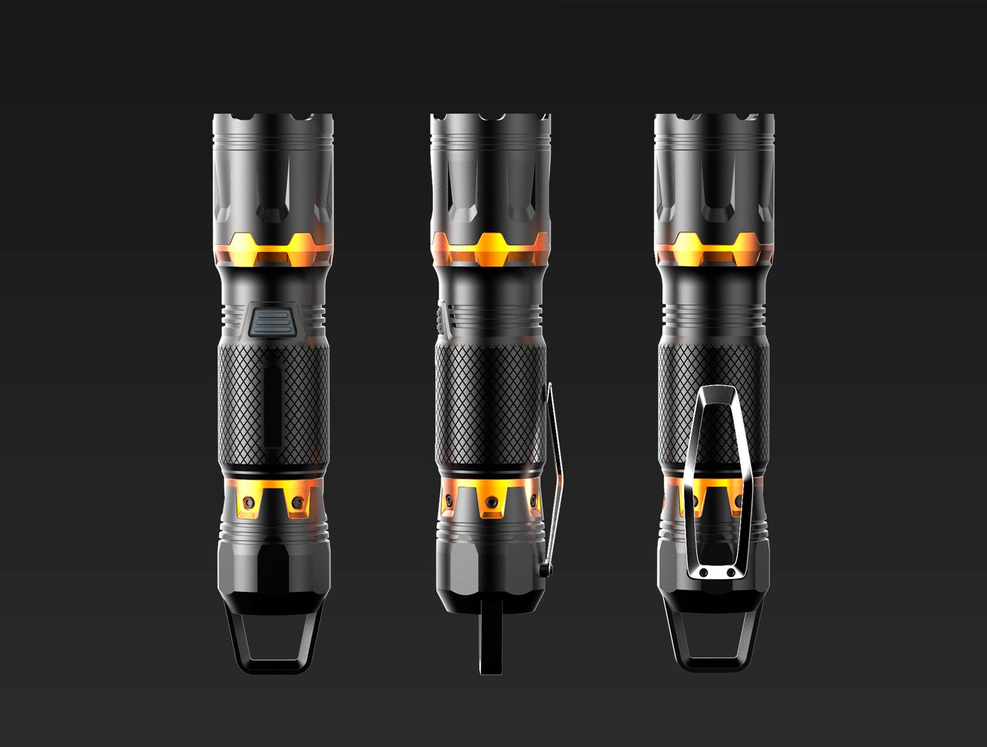 3D Model Flashlight Light - TurboSquid 1657266