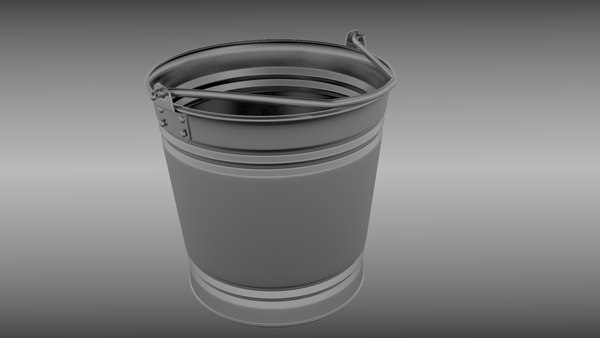 bucket 3d model