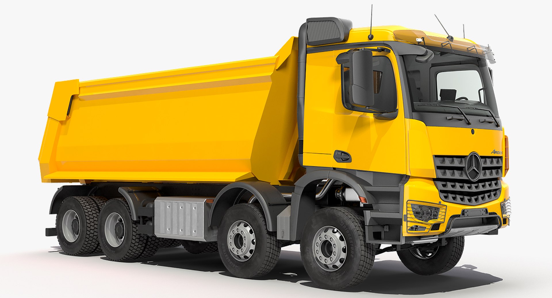 Mercedes benz arocs 8x8 3D model - TurboSquid 1415102