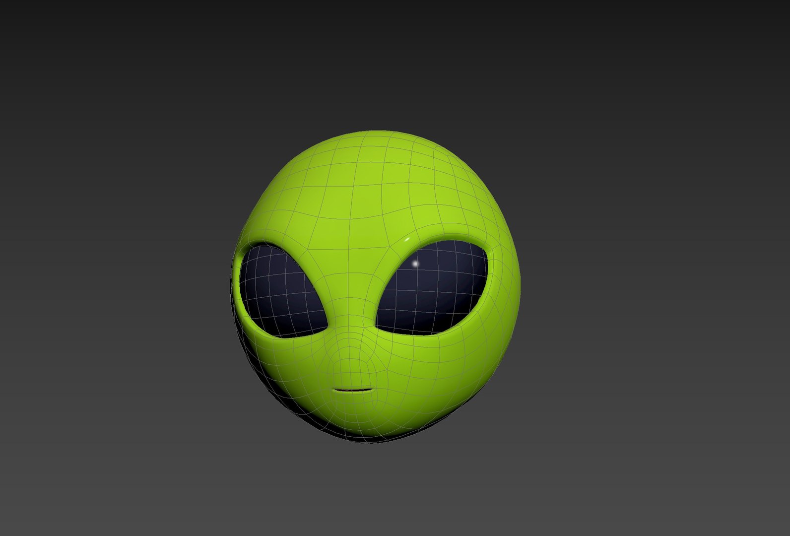3D Prop264 Alien Head Model - TurboSquid 2192717
