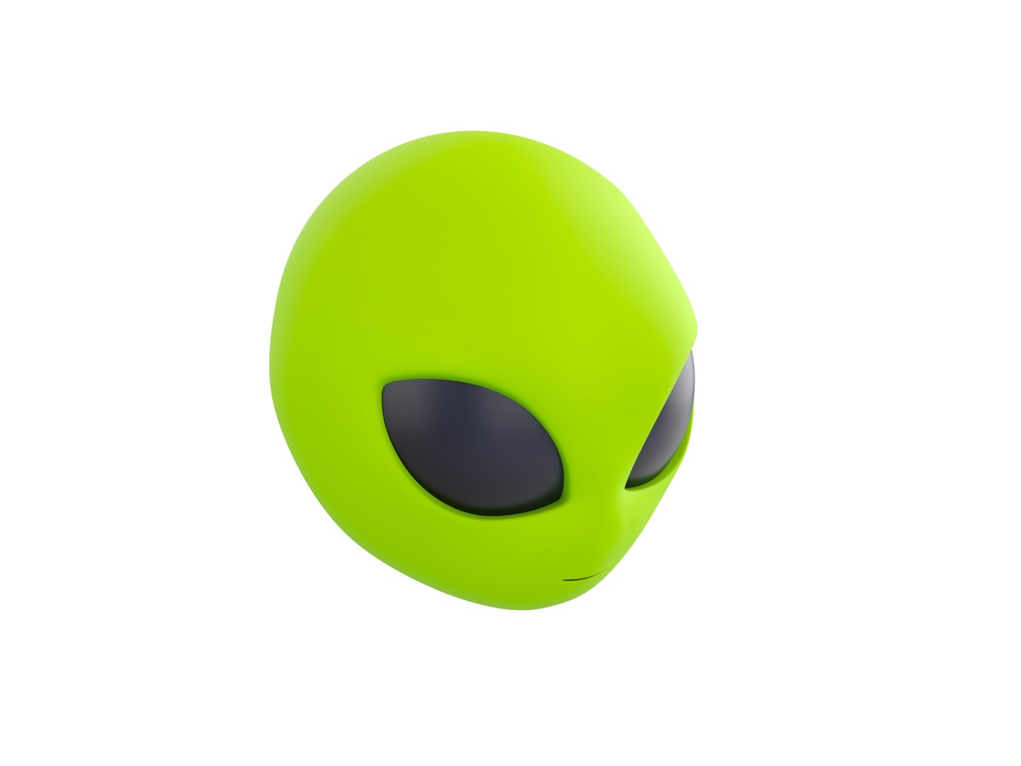 3D Prop264 Alien Head Model - TurboSquid 2192717