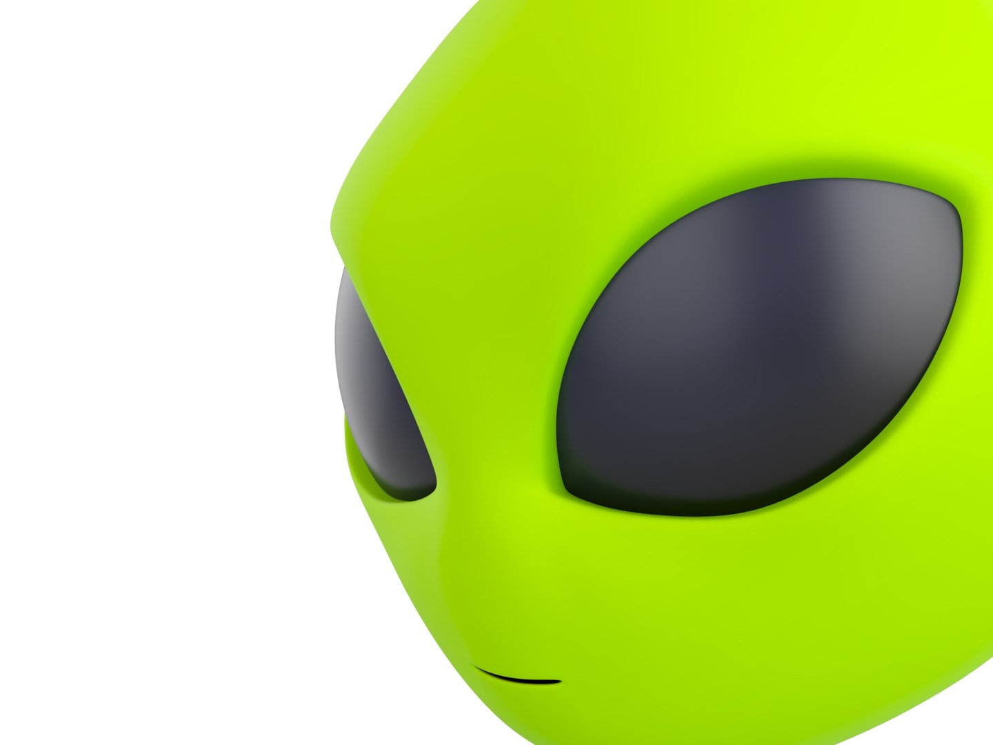 3D Prop264 Alien Head Model - TurboSquid 2192717