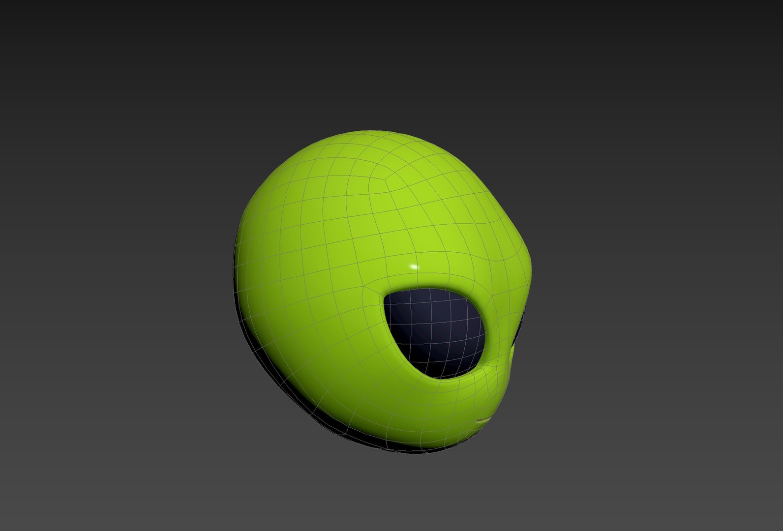 3D Prop264 Alien Head Model - TurboSquid 2192717