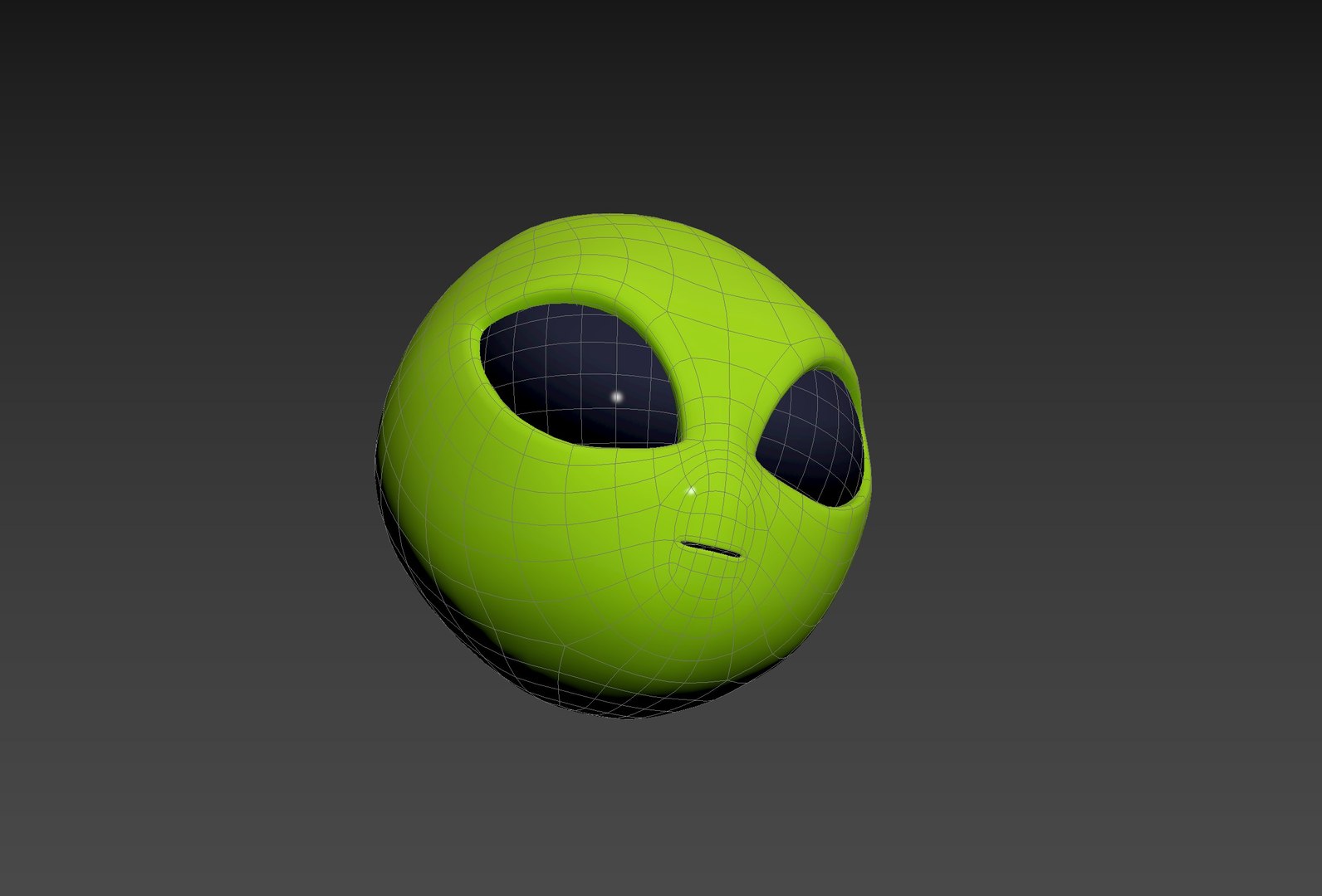3D Prop264 Alien Head Model - TurboSquid 2192717