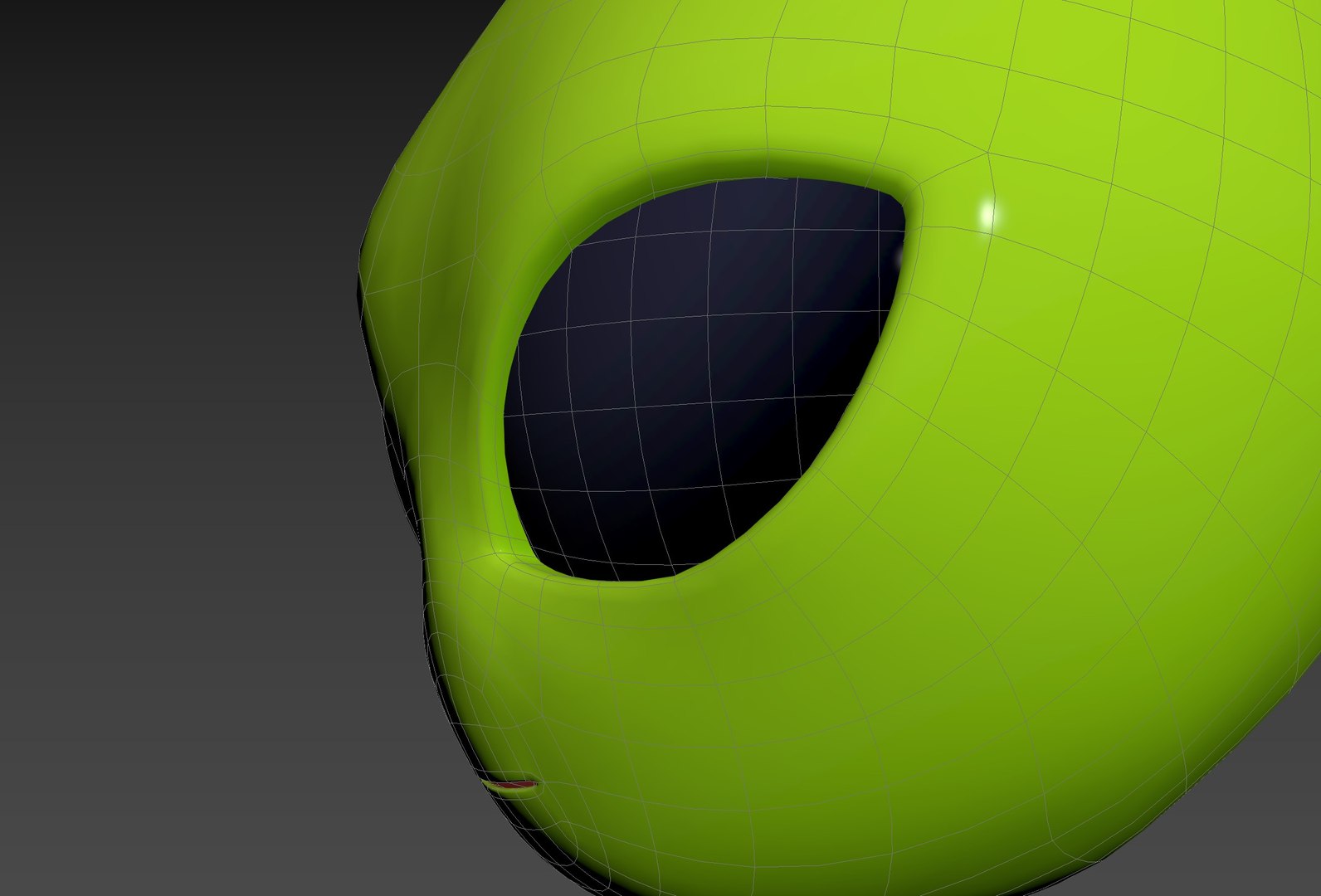 3D Prop264 Alien Head Model - TurboSquid 2192717