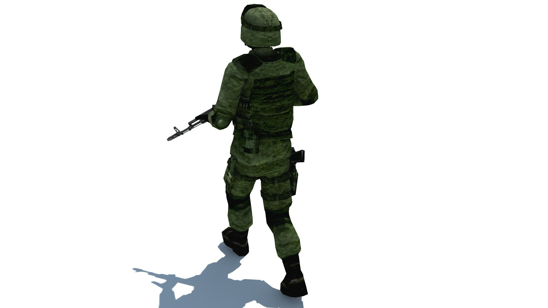 3D Russian Soldier Model - TurboSquid 1863703