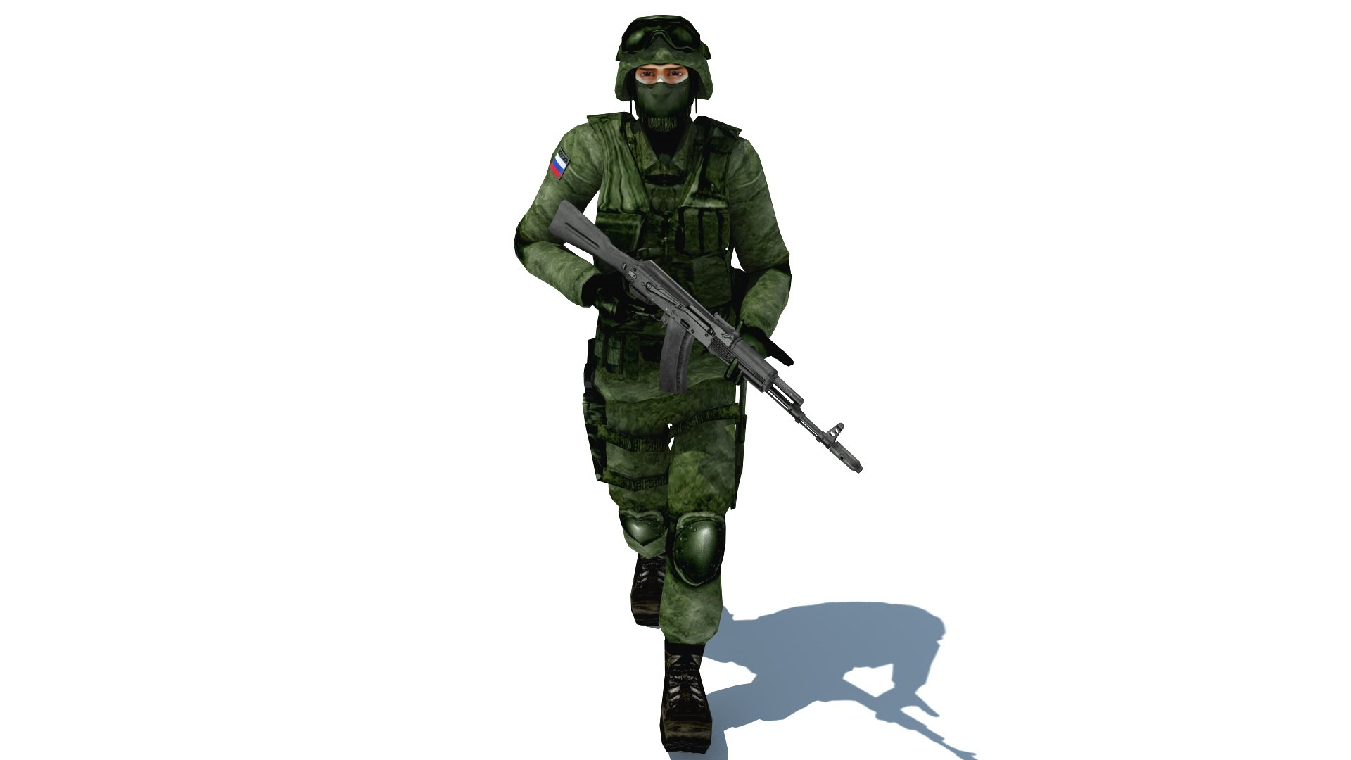 3D Russian Soldier Model - TurboSquid 1863703