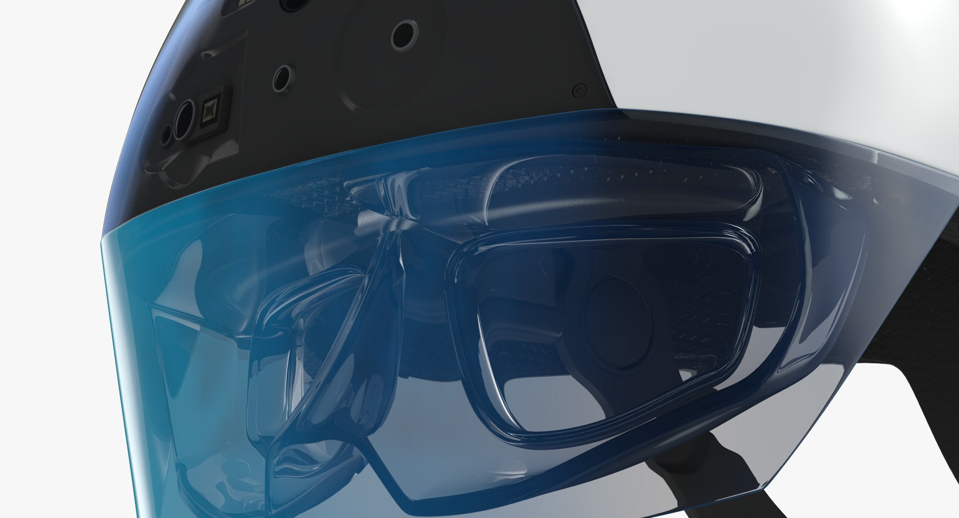 daqri smart helmet - 3d model