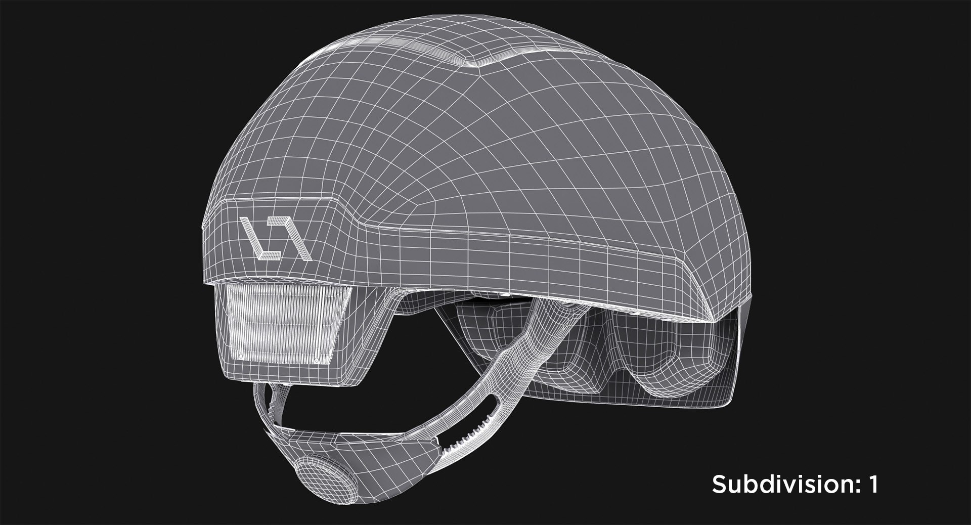 daqri smart helmet - 3d model
